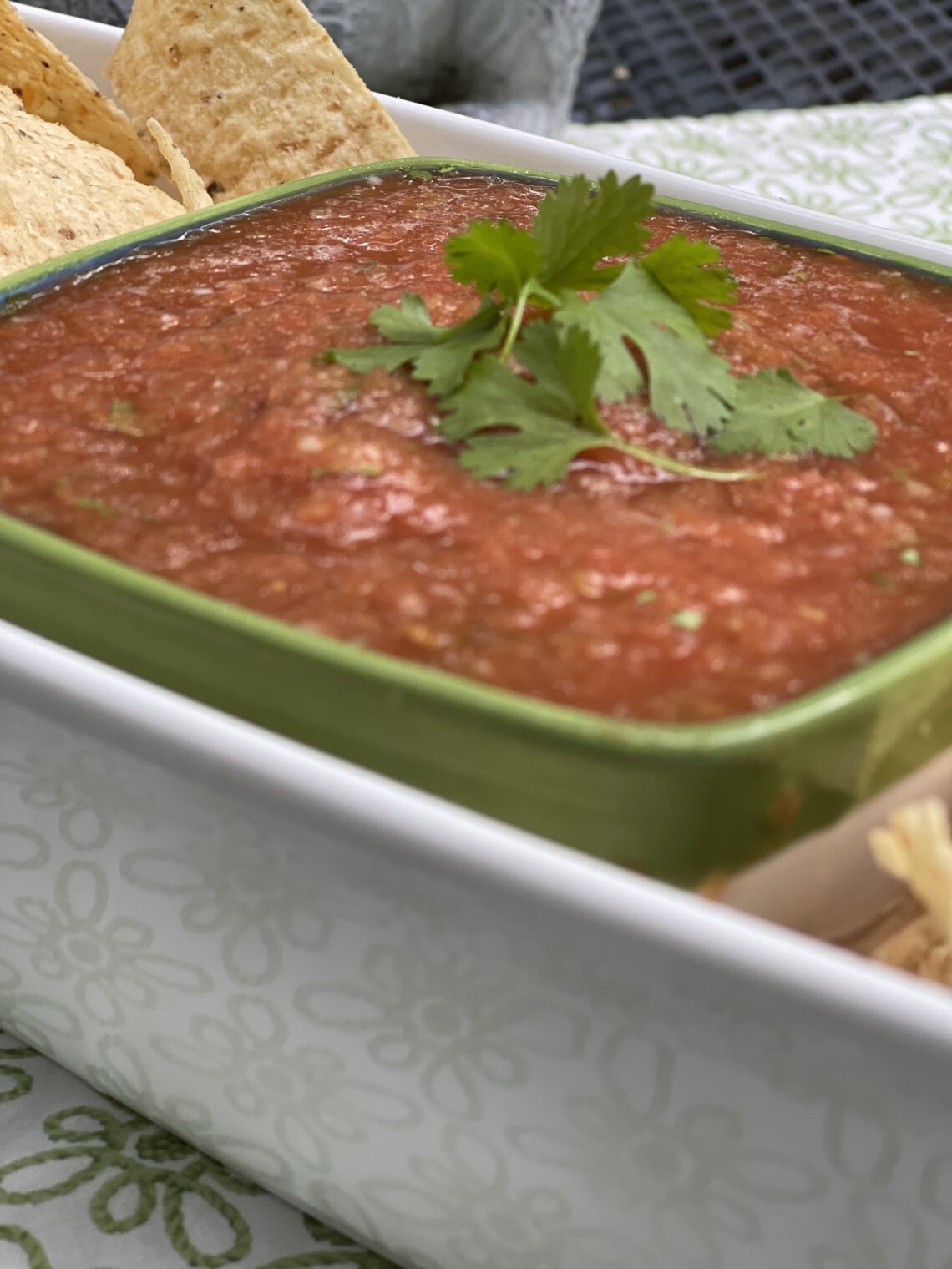 Gathering With the BEST Fresh Lime Salsa - Feet Under My Table