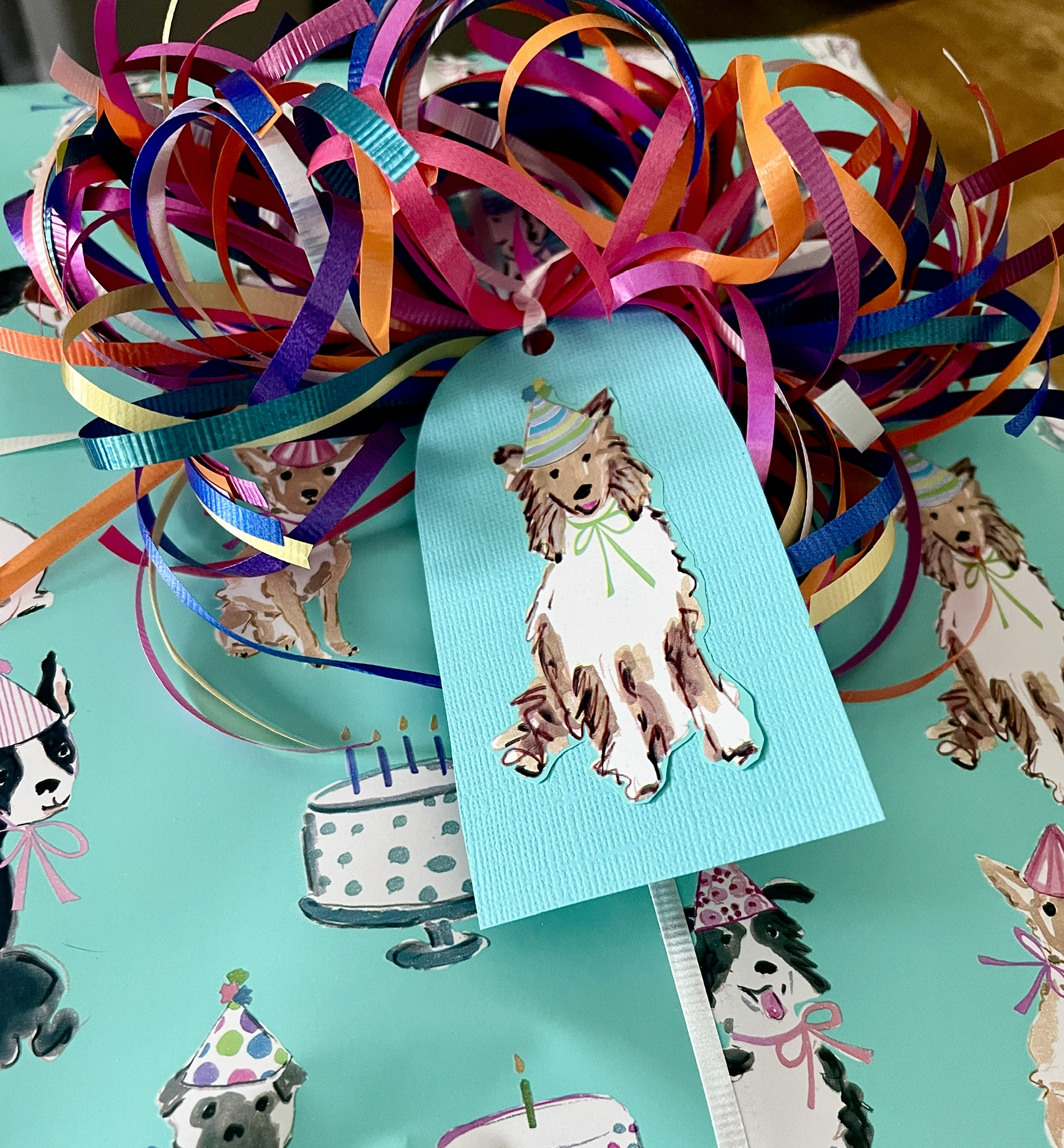 Cute Wrapping Paper Gift Tags - Feet Under My Table
