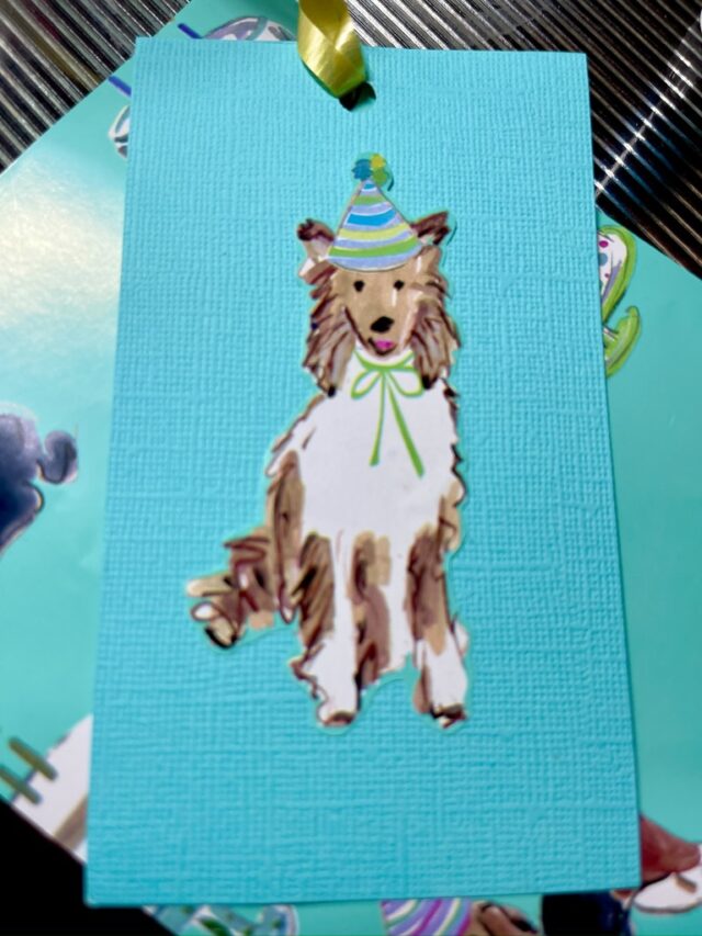 Cute Wrapping Paper Gift Tags - Feet Under My Table