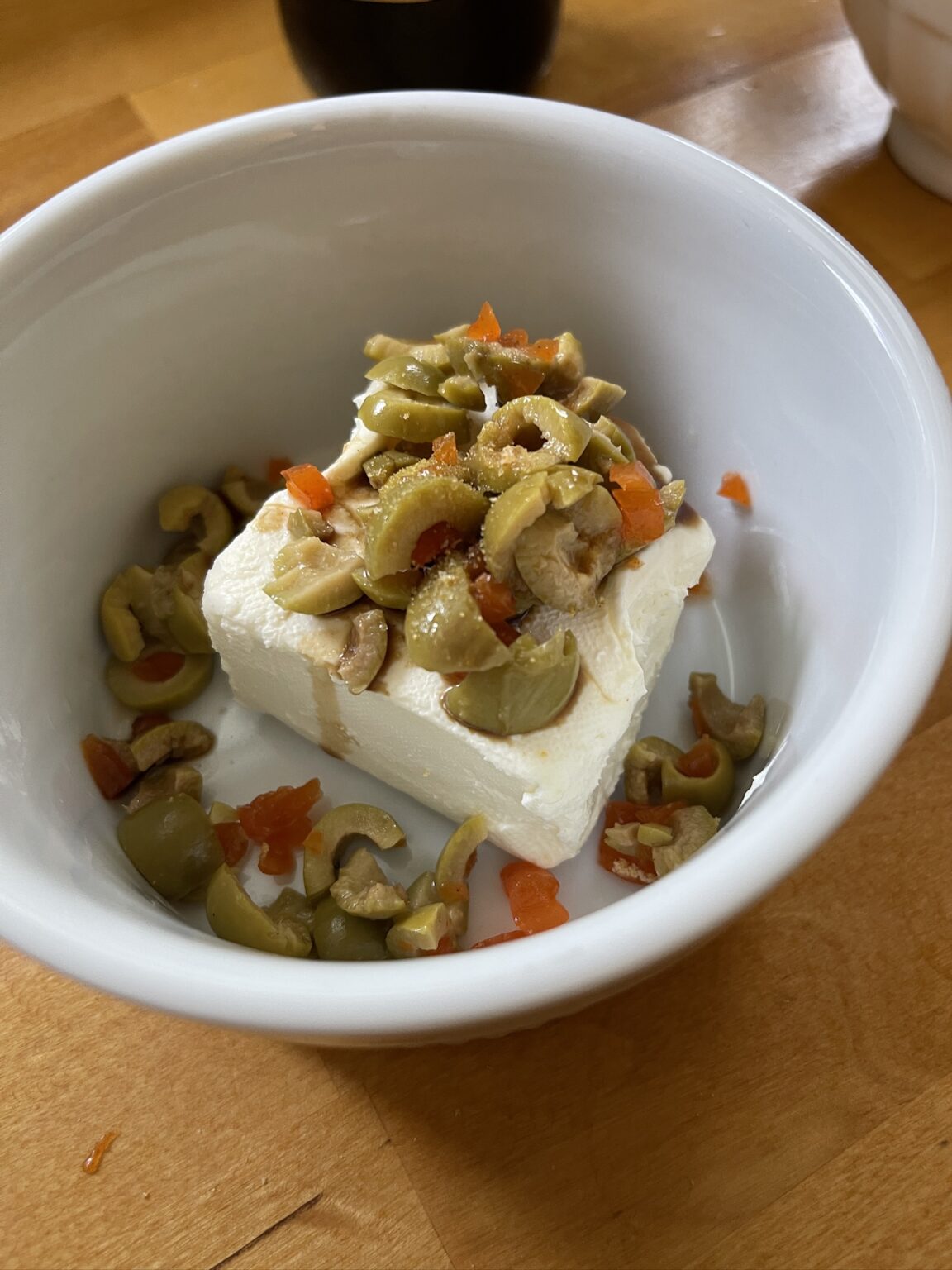 Olive Cream Cheese Spread - Feet Under My Table